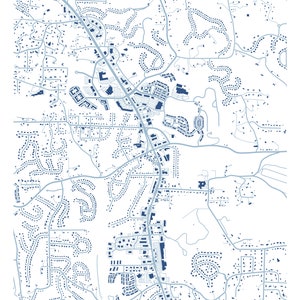 Wexford PA Map - Pittsburgh Map Company - Etsy