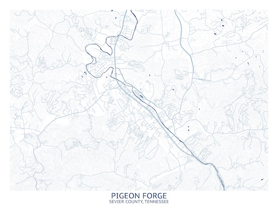Pigeon Forge Tn Map