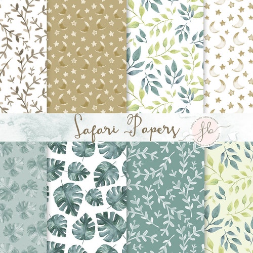 Digital Paper Digital Download Scrapbook Printable Planner - Etsy