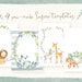 Watercolor Clipart Elephant Jungle Safari Baby Shower Nursery Art ...