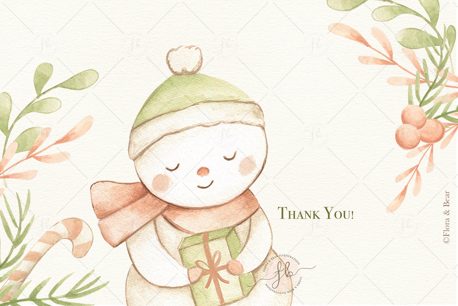 Watercolor Clipart Baby First Christmas Santa Claus Snowman - Etsy