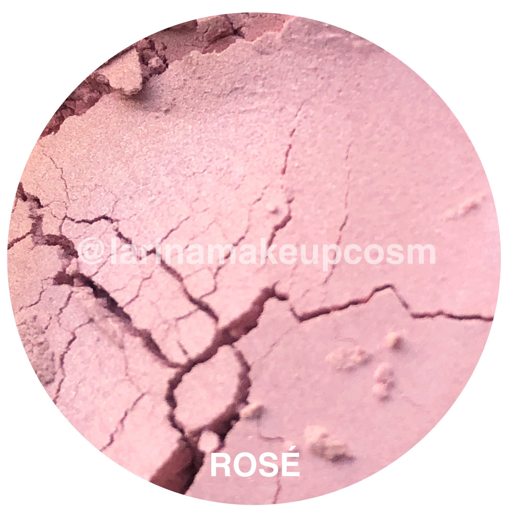 ROSÉ pink loose eyeshadow. Pink pigment. | Etsy