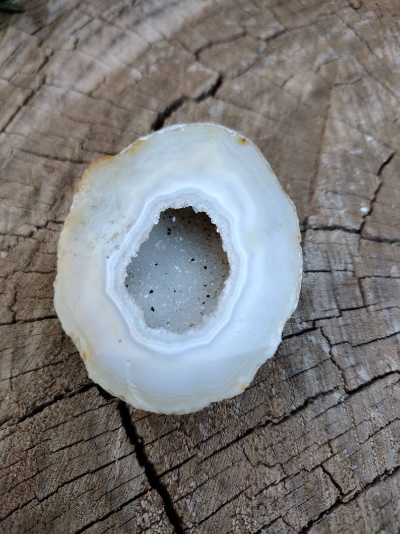 3.96 Oz. Geode Cut in Half. Geode Pair. Polished Geode With | Etsy