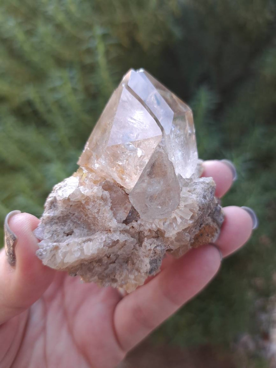 Large 4.91 Oz Herkimer Diamond Quartz Crystal Cluster Specimen From ...