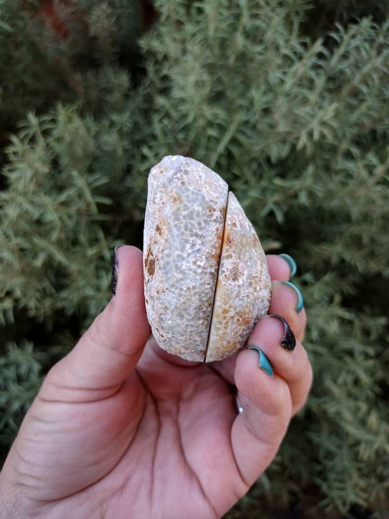 3.96 Oz. Geode Cut in Half. Geode Pair. Polished Geode With | Etsy