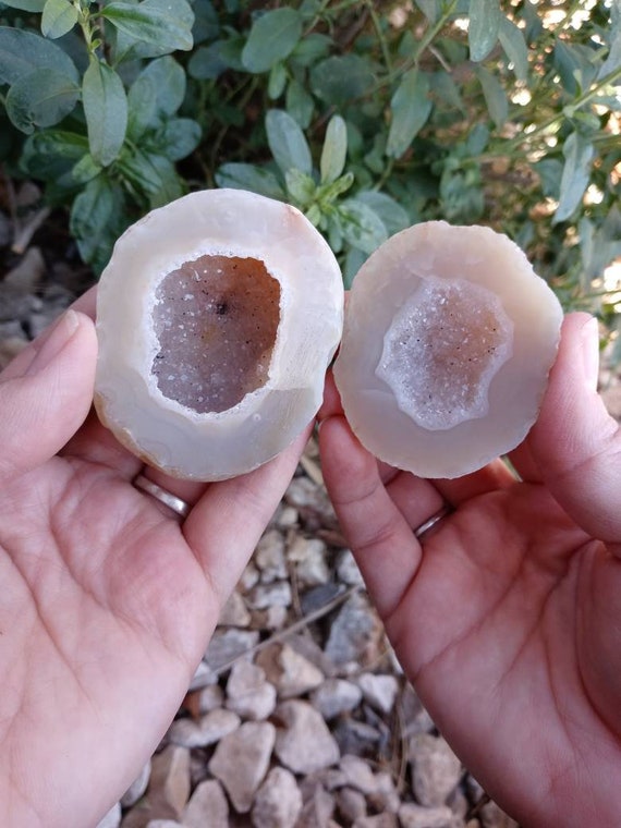 4.68 Oz. Geode Cut in Half. Geode Pair. Polished Geode With | Etsy