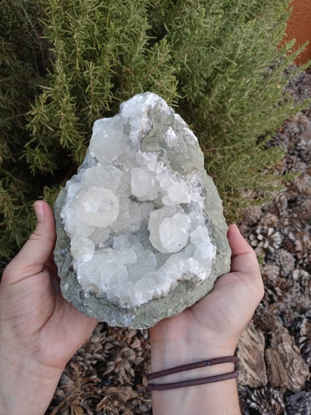 4.9 Lb Calcite Cluster Geode From India. Large Crystal Geode. You Get ...