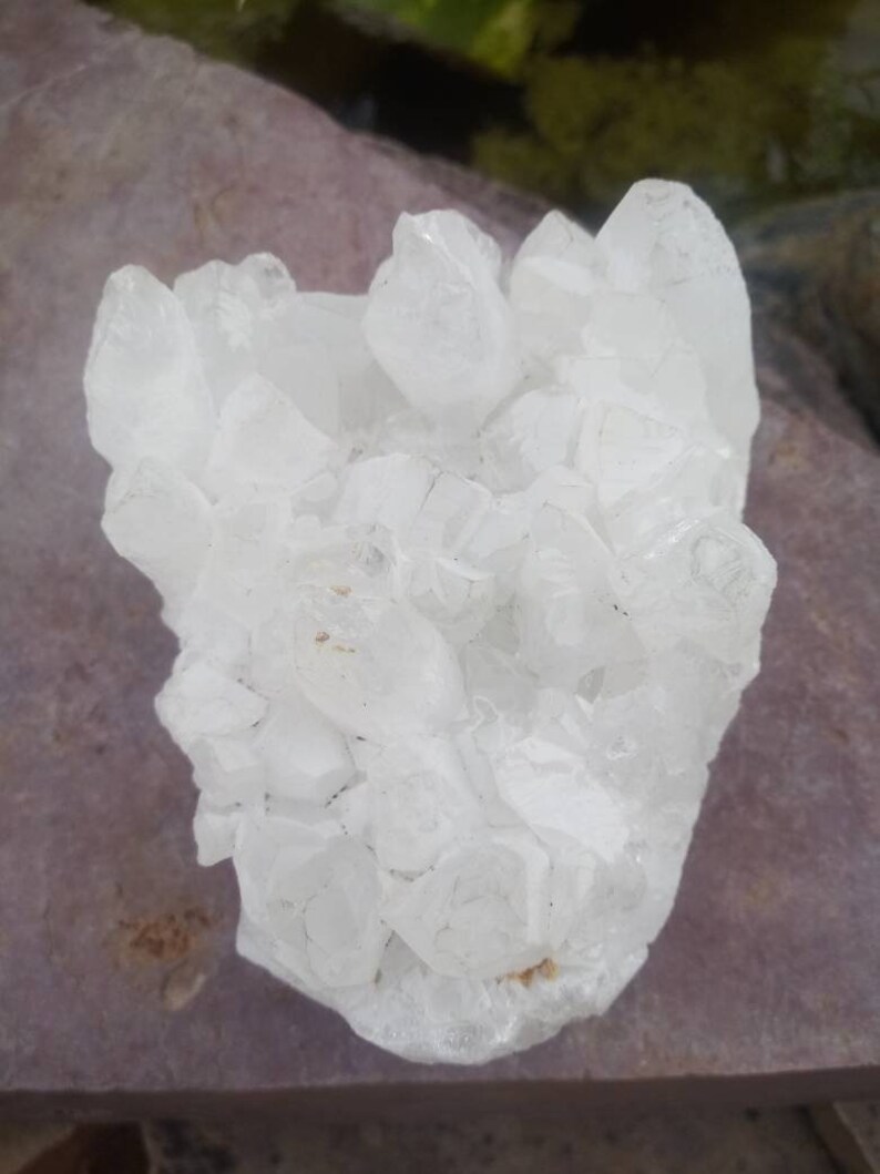 10 Oz White Quartz Points Crystal Cluster Specimen From - Etsy
