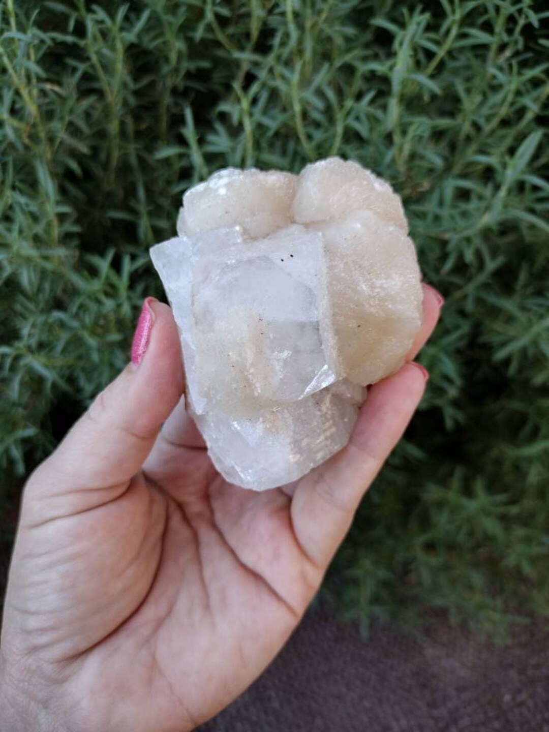 7.12 Oz Apophyllite Crystal Cluster With Stilbite. Zeolite - Etsy