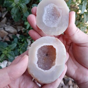 4.68 Oz. Geode Cut in Half. Geode Pair. Polished Geode With - Etsy