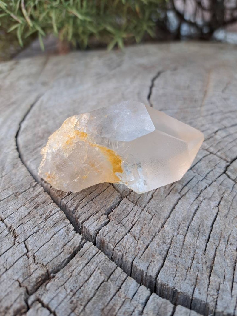 3.6 Oz Clear Quartz Crystal Scepter With Goddess Face and - Etsy