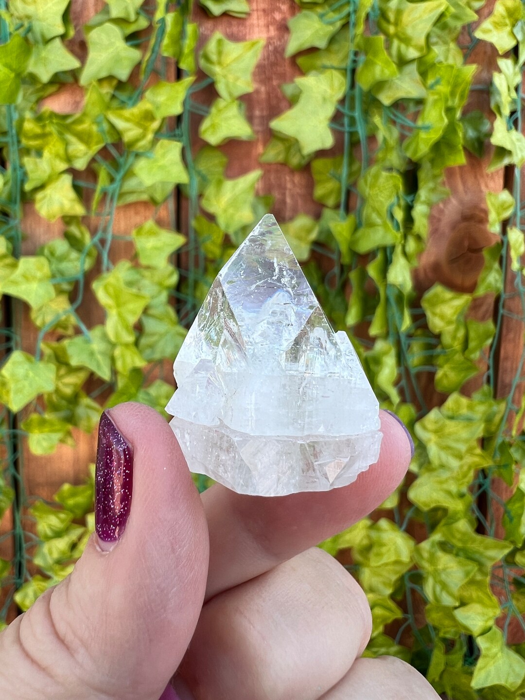 17.5 Gram. AA Grade Apophyllite Crystal Point From Jalgaon India. 0.62 ...