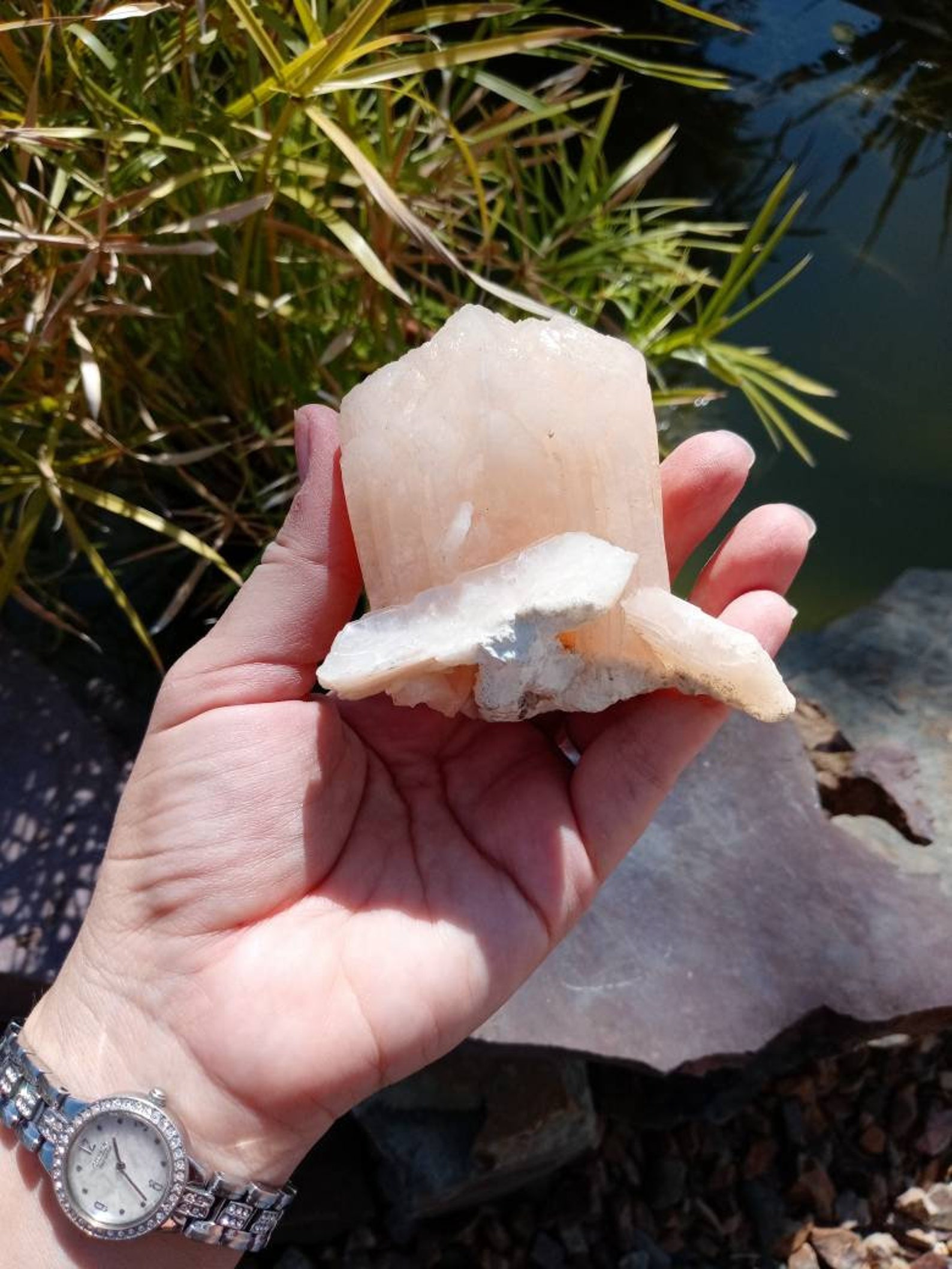 6 Oz Stilbite Crystal Cluster. Zeolite Crystal From Aurangabad - Etsy