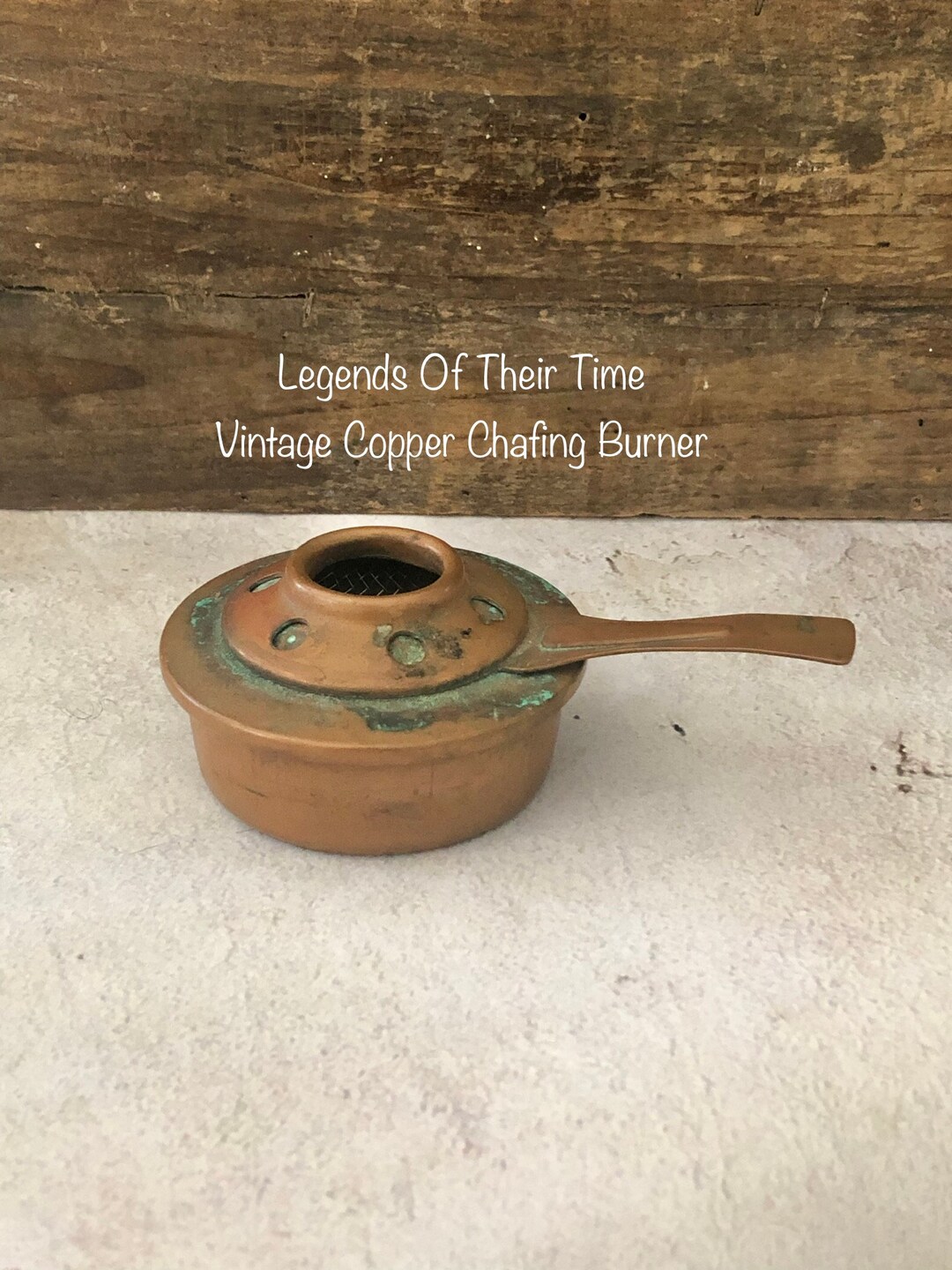 Vintage Chafing Burner Copper Burner Stamped 70 on the Bottom - Etsy