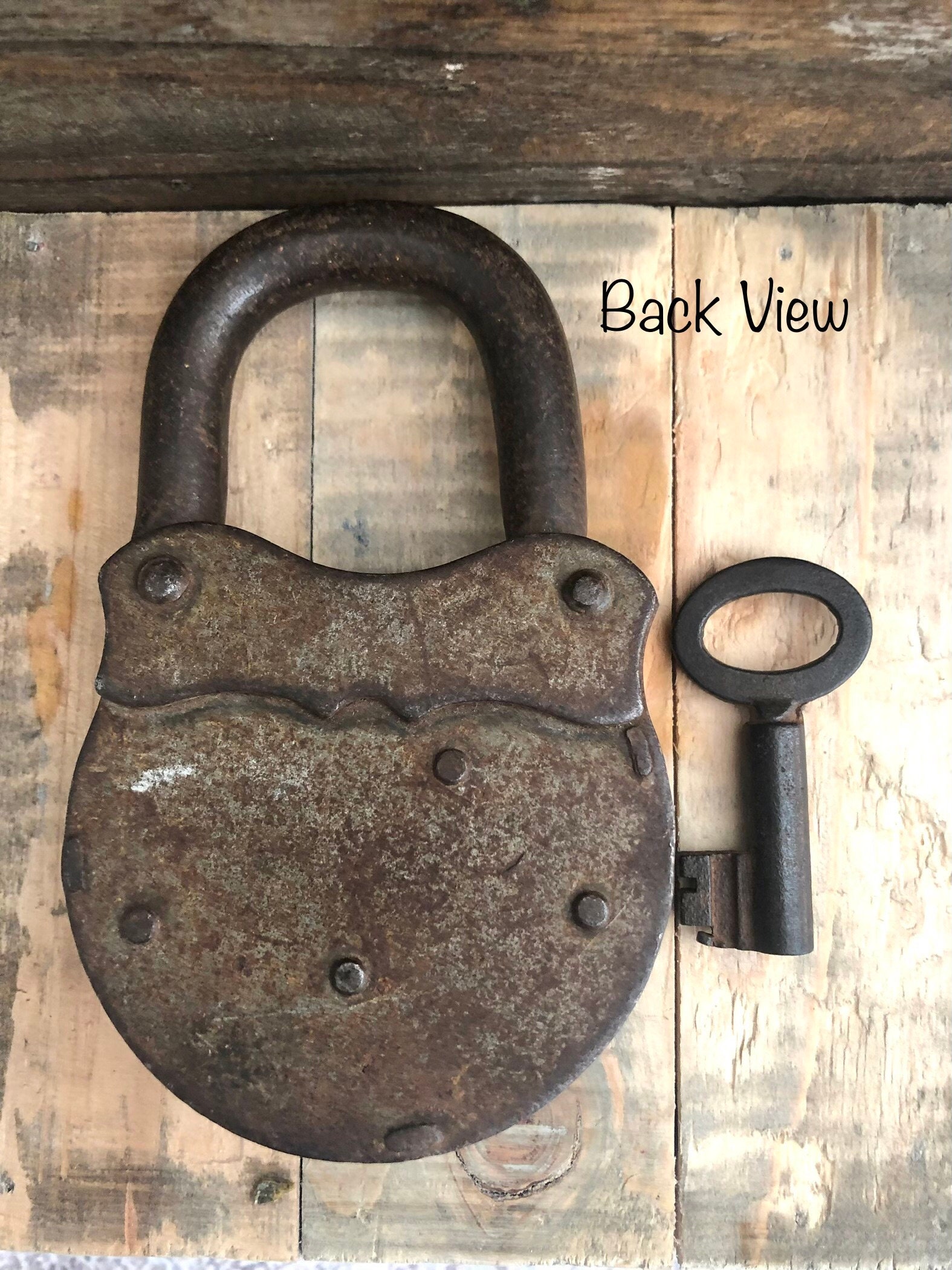 Antique Padlocks, Steel and Cast Iron Large Padlocks - Etsy