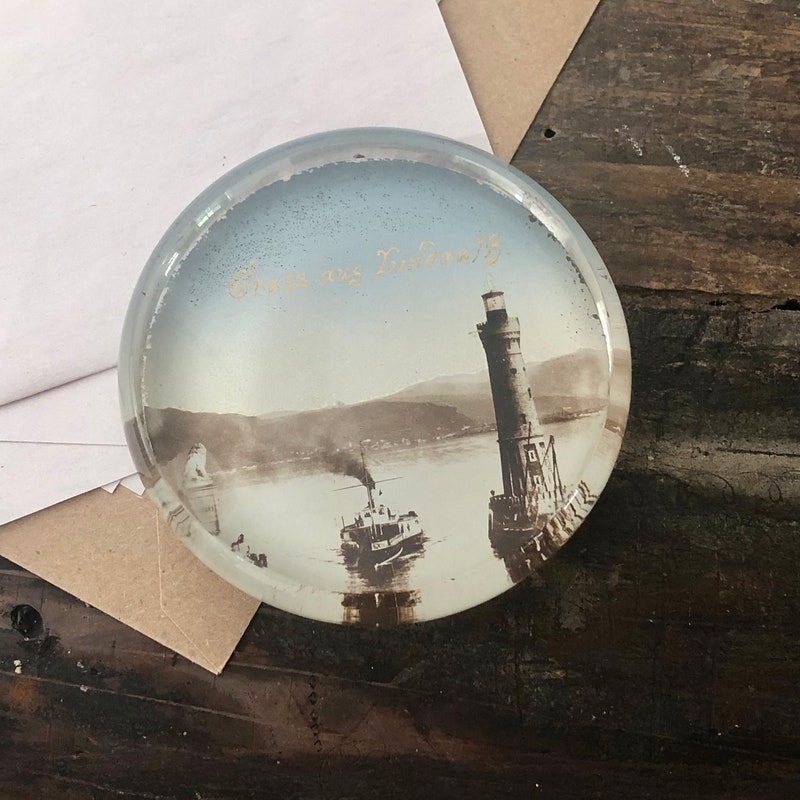 Antique Paperweight - Etsy
