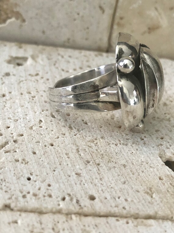 Vintage Antonio Belgiorno Ring, 1970's , Original Ant… - Gem