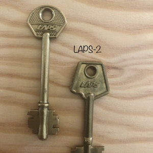 Vintage Double Bit Keys,double Paddle Key, Vintage Argentinian House ...