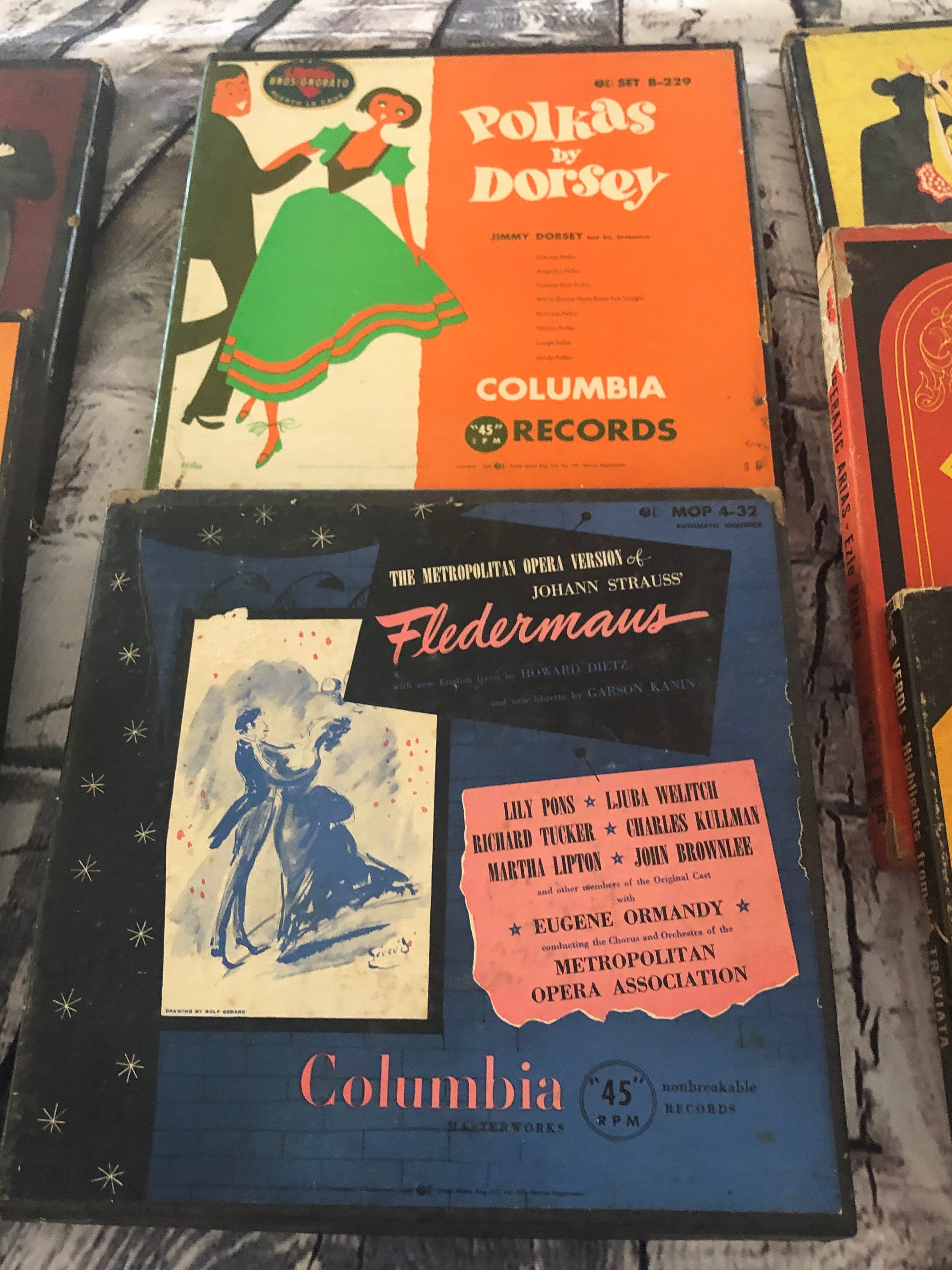 Vintage Opera 45 RPM Musicals and Operas Boxed Sets RCA - Etsy