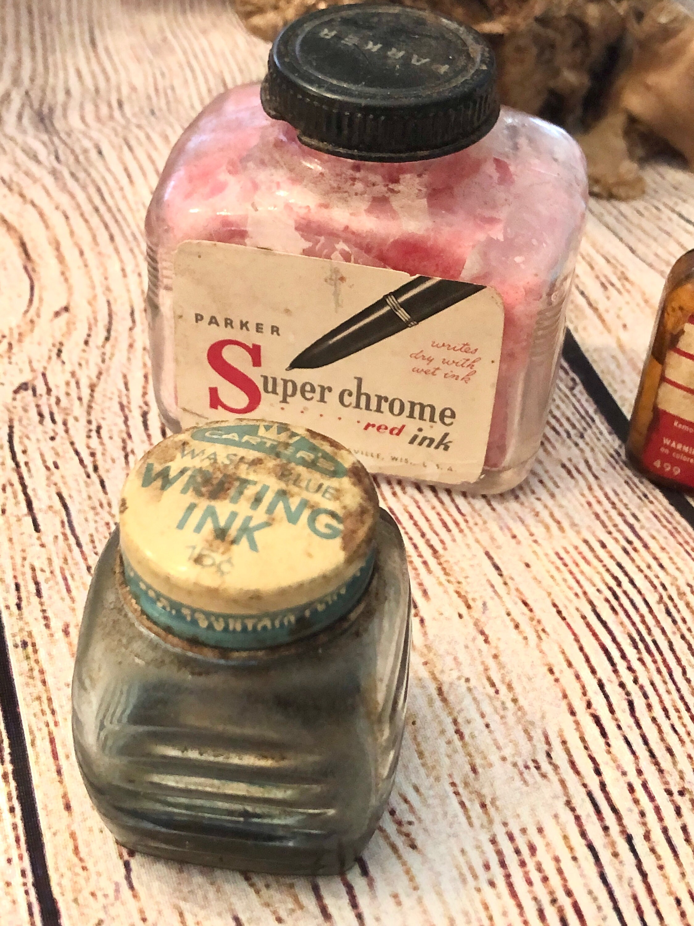 Vintage Ink Bottles Sanford's No.588 Black Stamp Pad Ink - Etsy