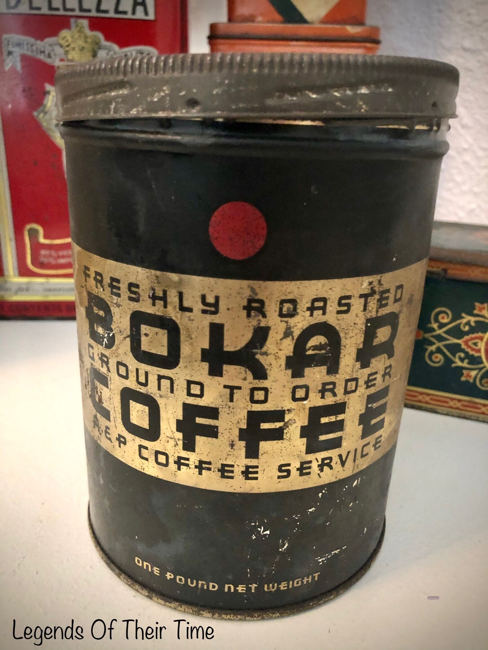 Lot of 11 Vintage Tins Cans Nabisco Bokar Coffee Maxwell - Etsy