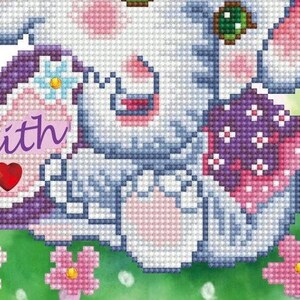 DIY Diamond Dotz Faith Elephant Religious Facet Bead Wall - Etsy