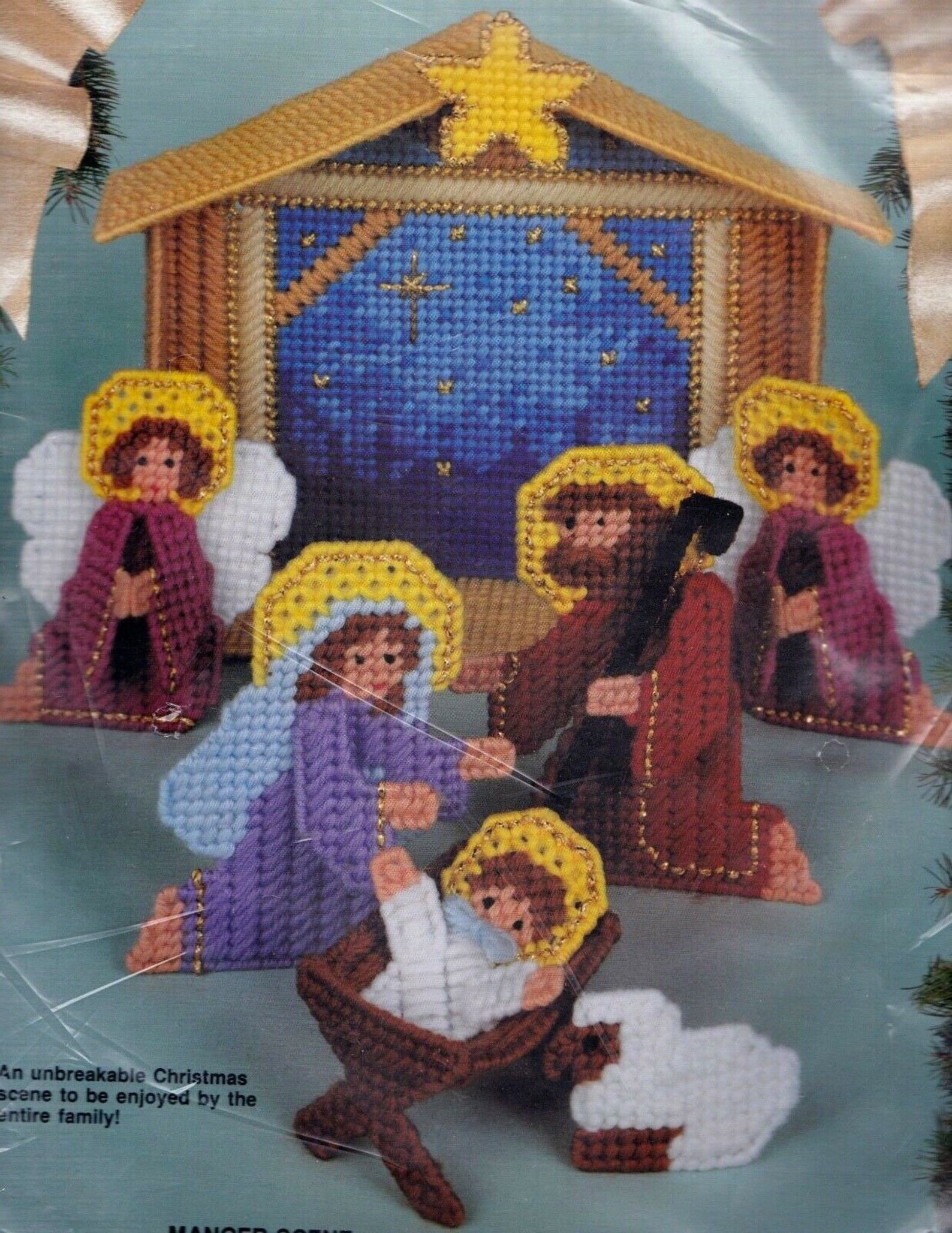 DIY Bucilla Manger Scene Christmas Nativity Plastic Canvas - Etsy