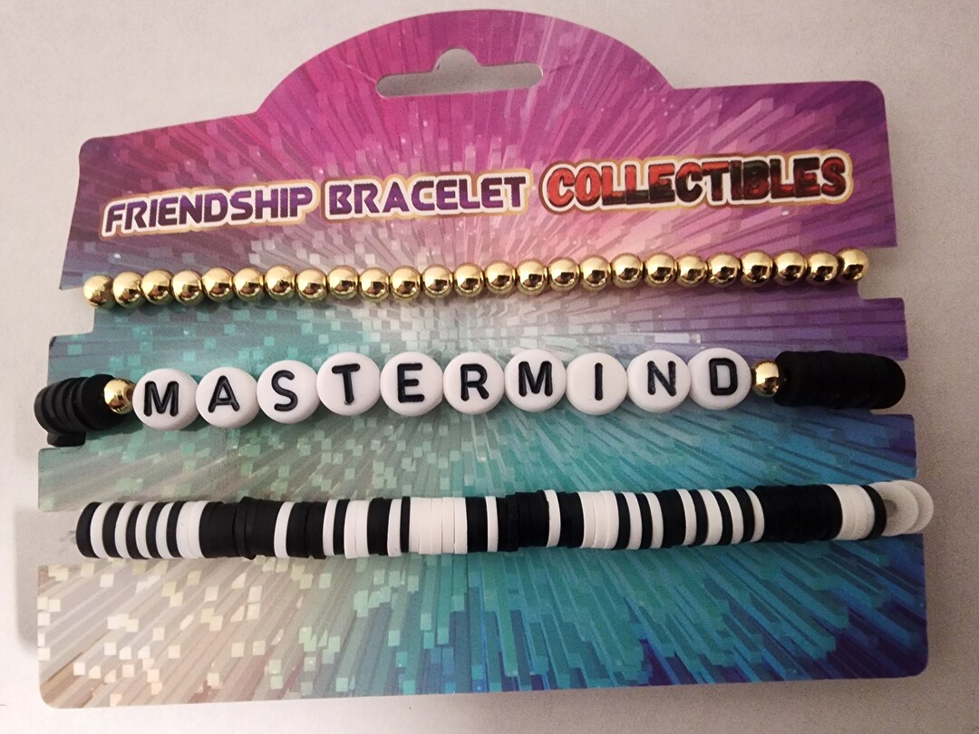 Mastermind Taylor Bracelet Eras Tour Beaded Friendship Bracelets Gift ...