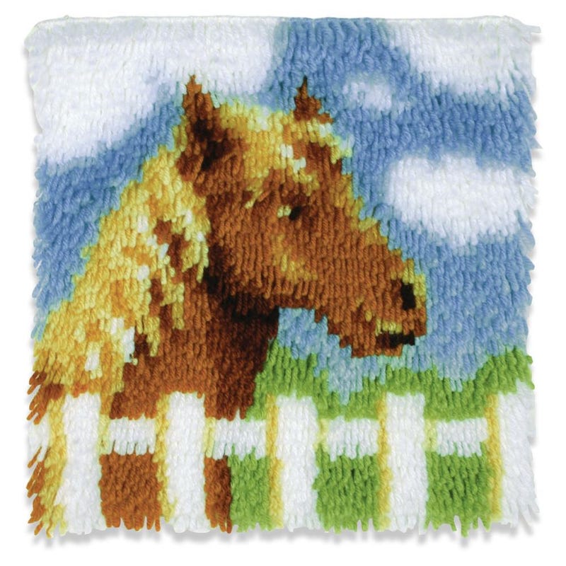 Latch Hook Rug Kit Horses - Etsy