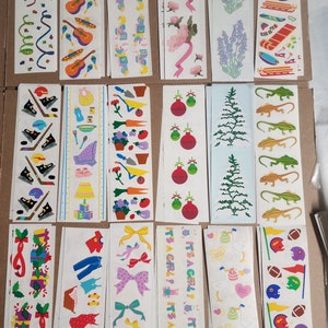 Mrs Grossman Scrapbook Sticker Sheet Lot 142 Sheets Mixed Lot 5 - Etsy
