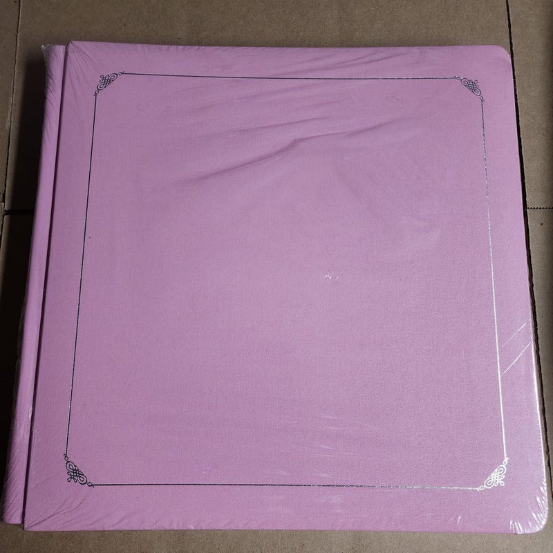 Strap Hinge 12x12 Scrapbook Album - Etsy