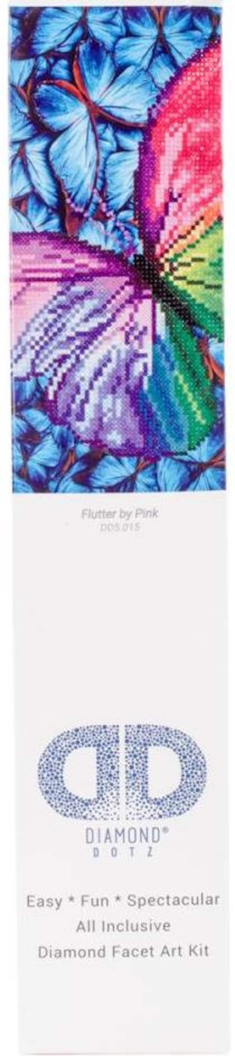 DIY Diamond Dotz Flutter by Pink Butterfly Facet Art Bead - Etsy