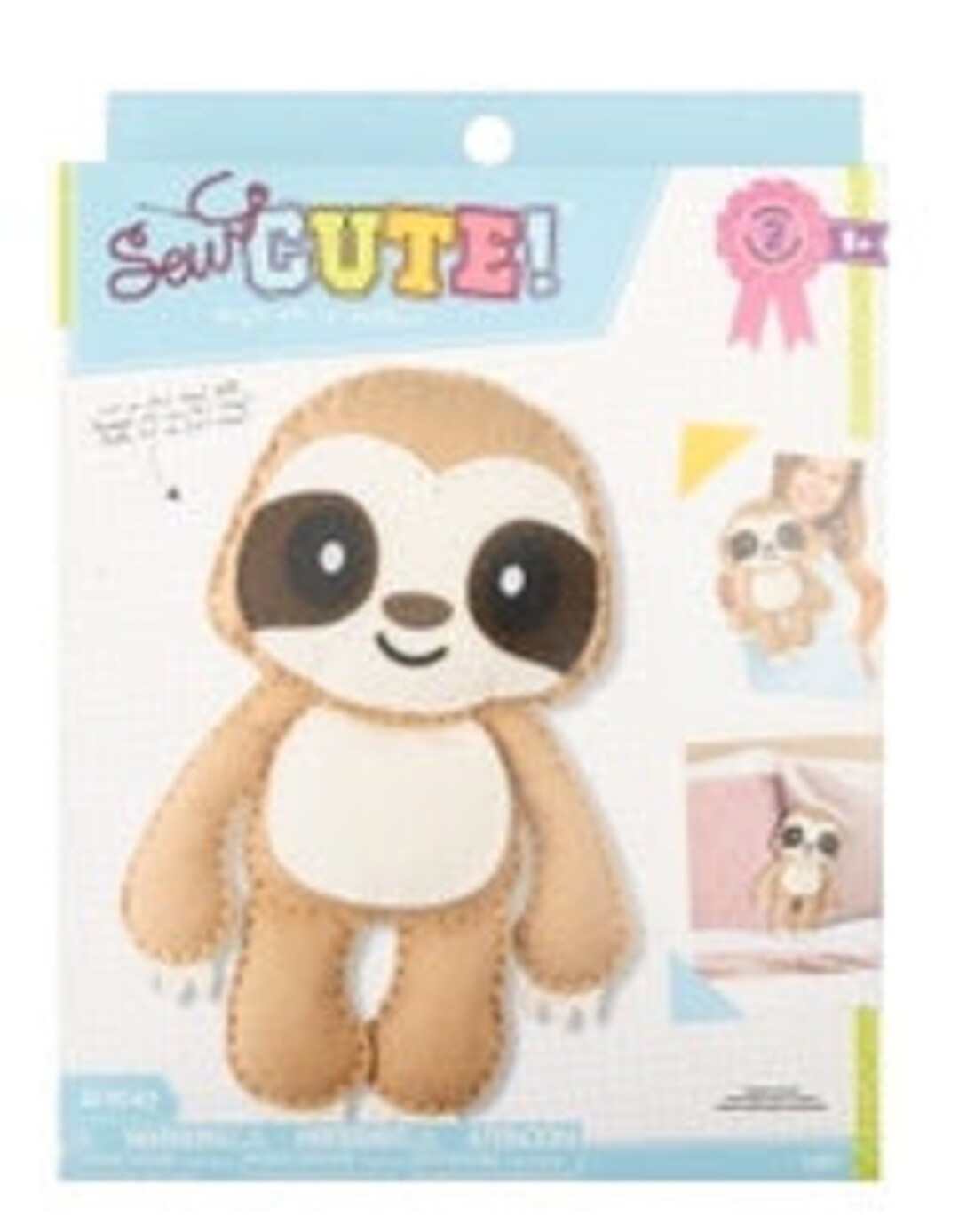 DIY Sew Cute Sloth Intermediate Felt Animal Kit School Craft - Etsy