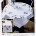 DIY Vervaco Pretty Pansies Spring Stamped Cross Stitch Table Runner ...