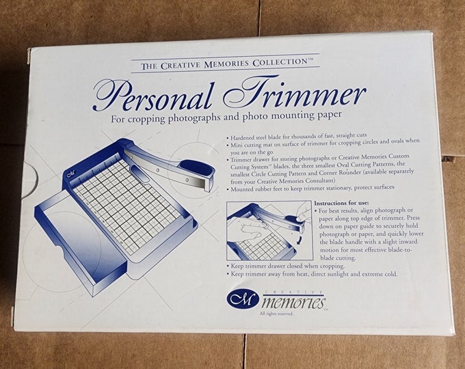Creative Memories Personal Trimmer Photo Cutter Scrapbook - Etsy