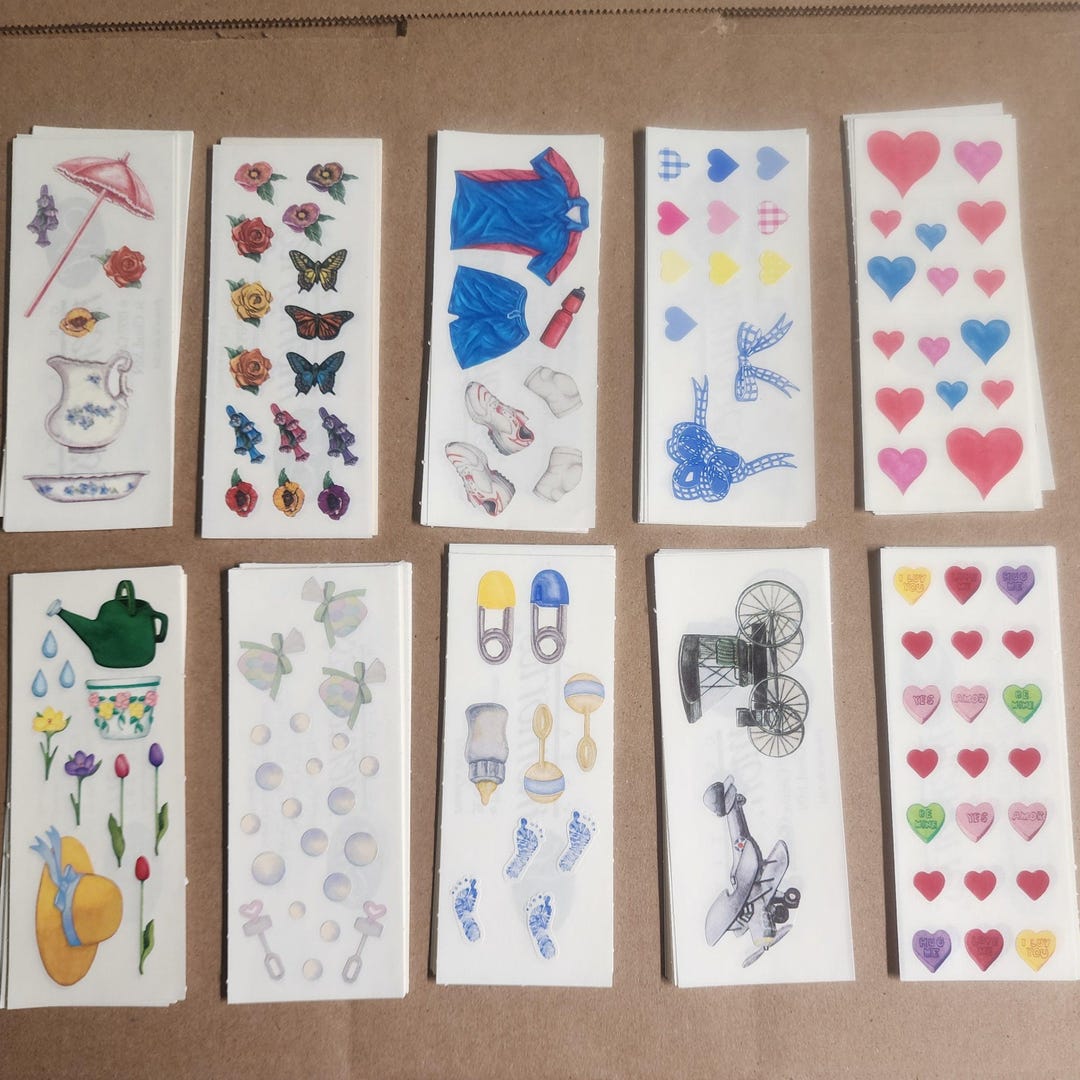 Creative Memories Sticker Sheet Lot 100 Sheets Mixed Theme 2 - Etsy