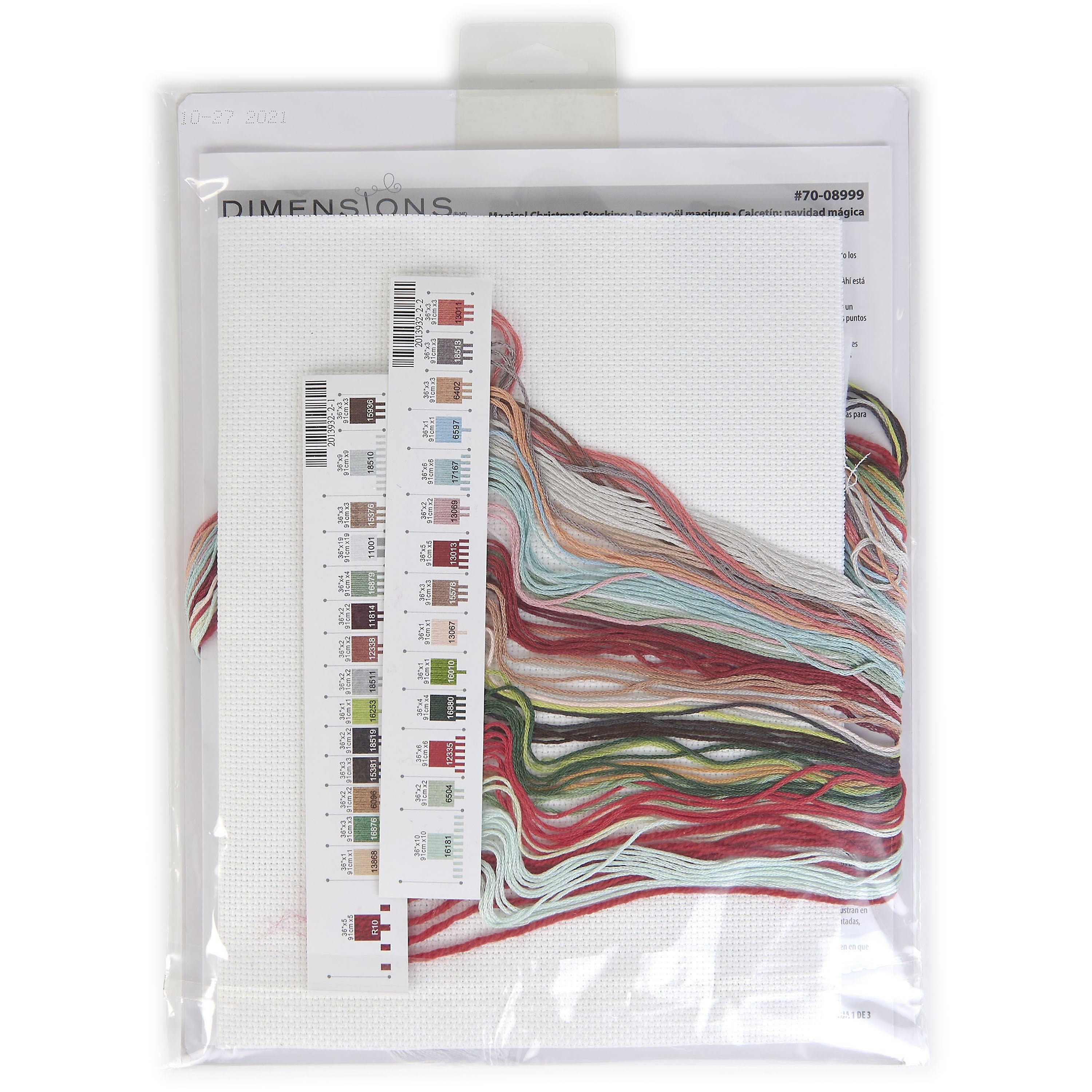 DIY Dimensions Magical Christmas Santa Counted Cross Stitch - Etsy