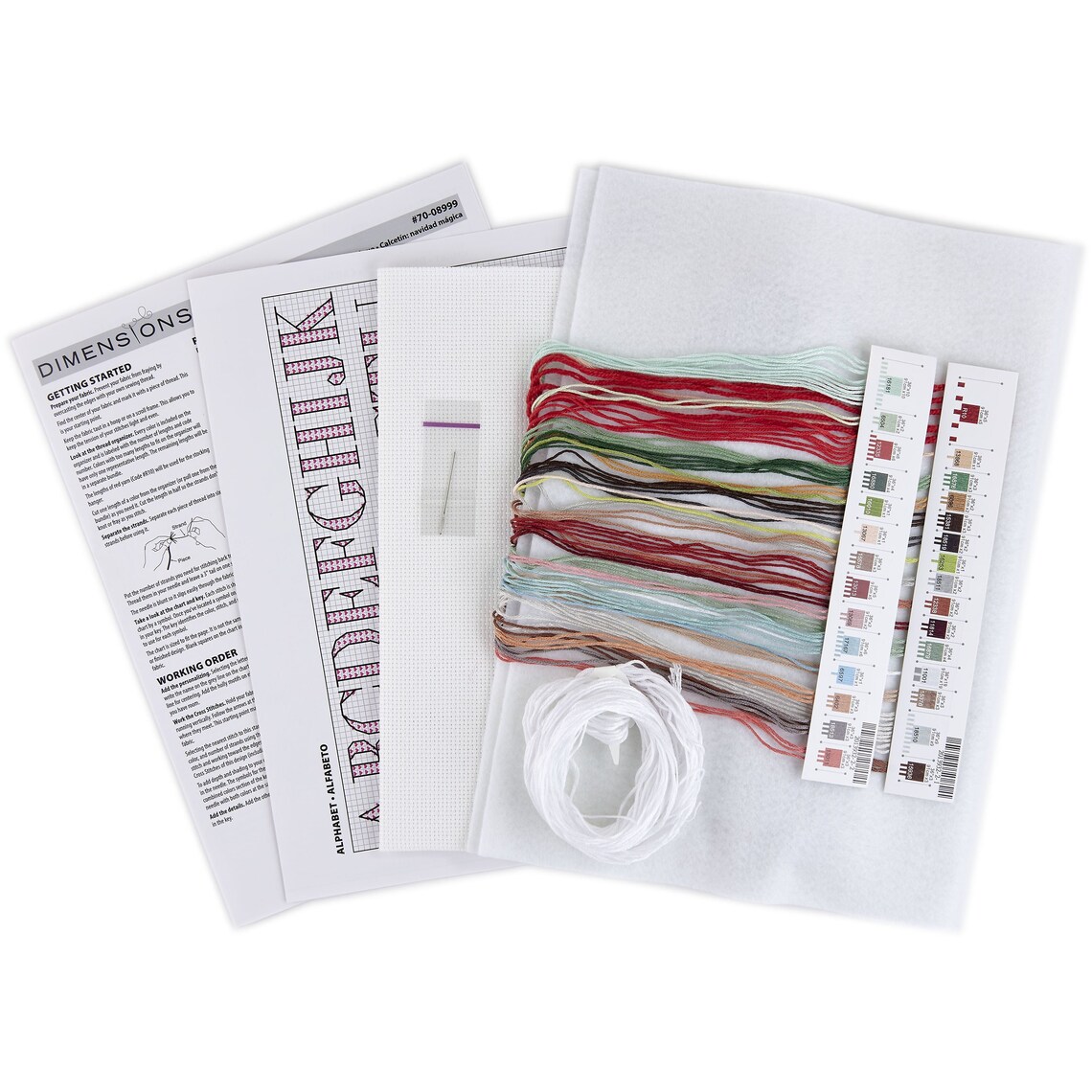 DIY Dimensions Magical Christmas Santa Counted Cross Stitch - Etsy