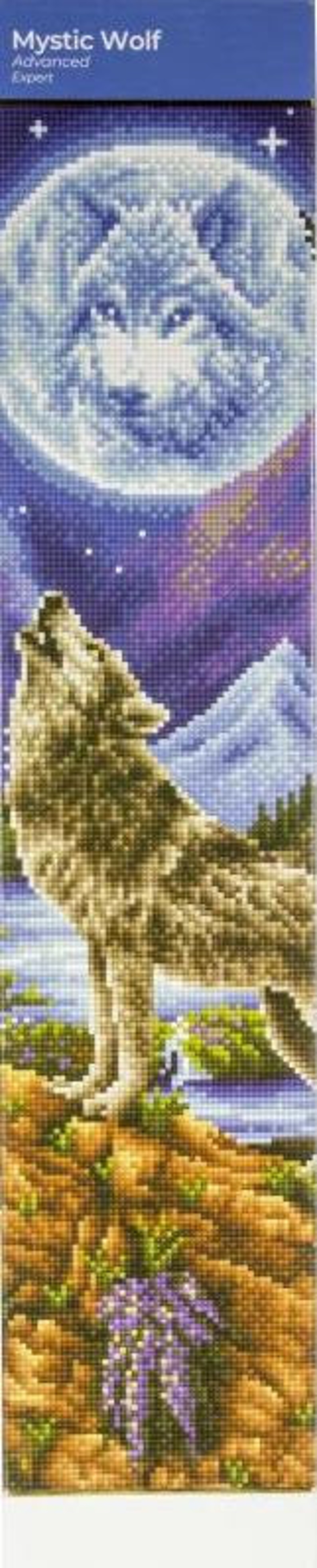 DIY Diamond Dotz Mystic Wolf Full Moon Wild Facet Art Bead - Etsy