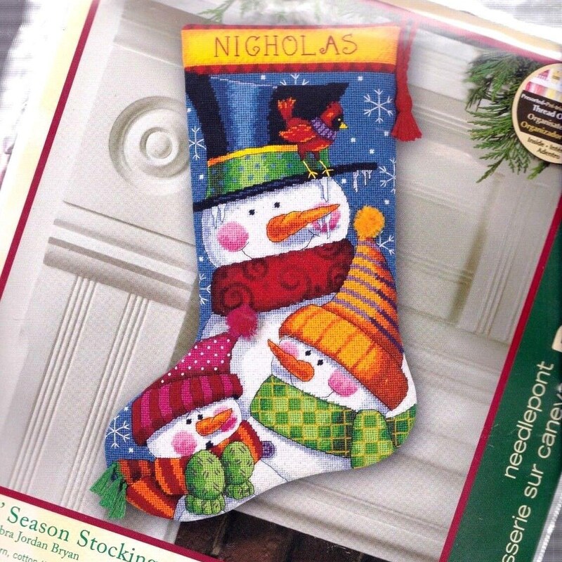 Needlepoint Stocking Kit - Etsy