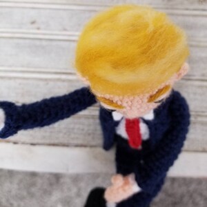 Crocheted Trump Amigurumi - Etsy