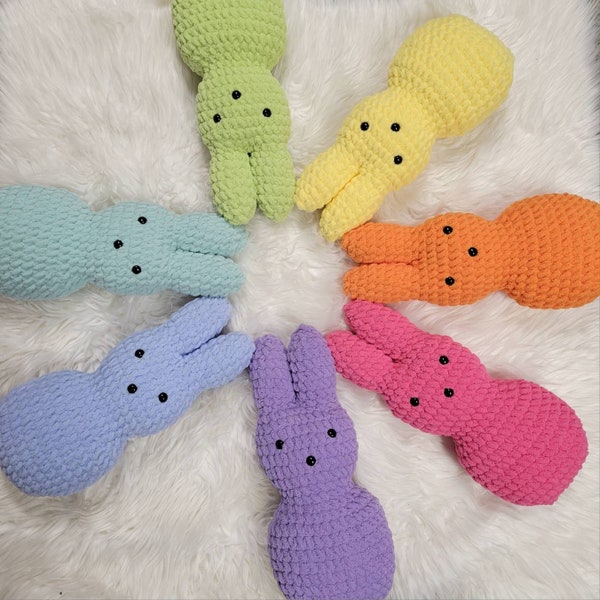 Crochet Peep Bunny Pattern - Etsy