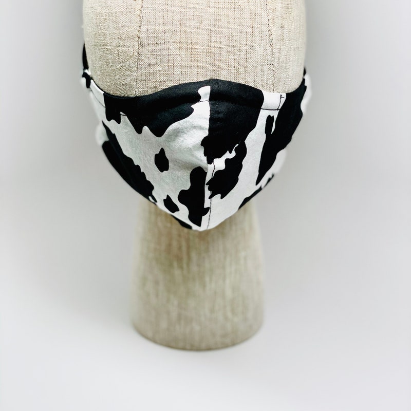 Cow Face Mask - Etsy