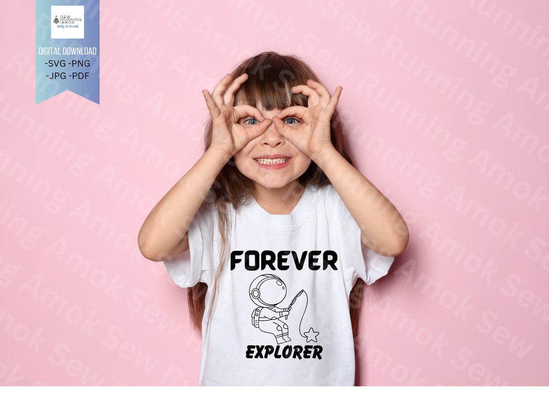 Forever Explorer Digital Download, Space Shirt, Matching, Gift Ideas ...