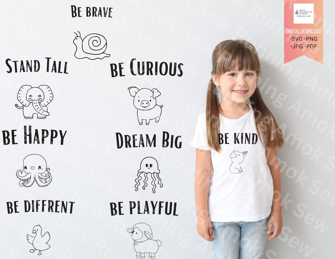 Wholesome Animal Encouragement Bundle - Digital Download Shirt ...