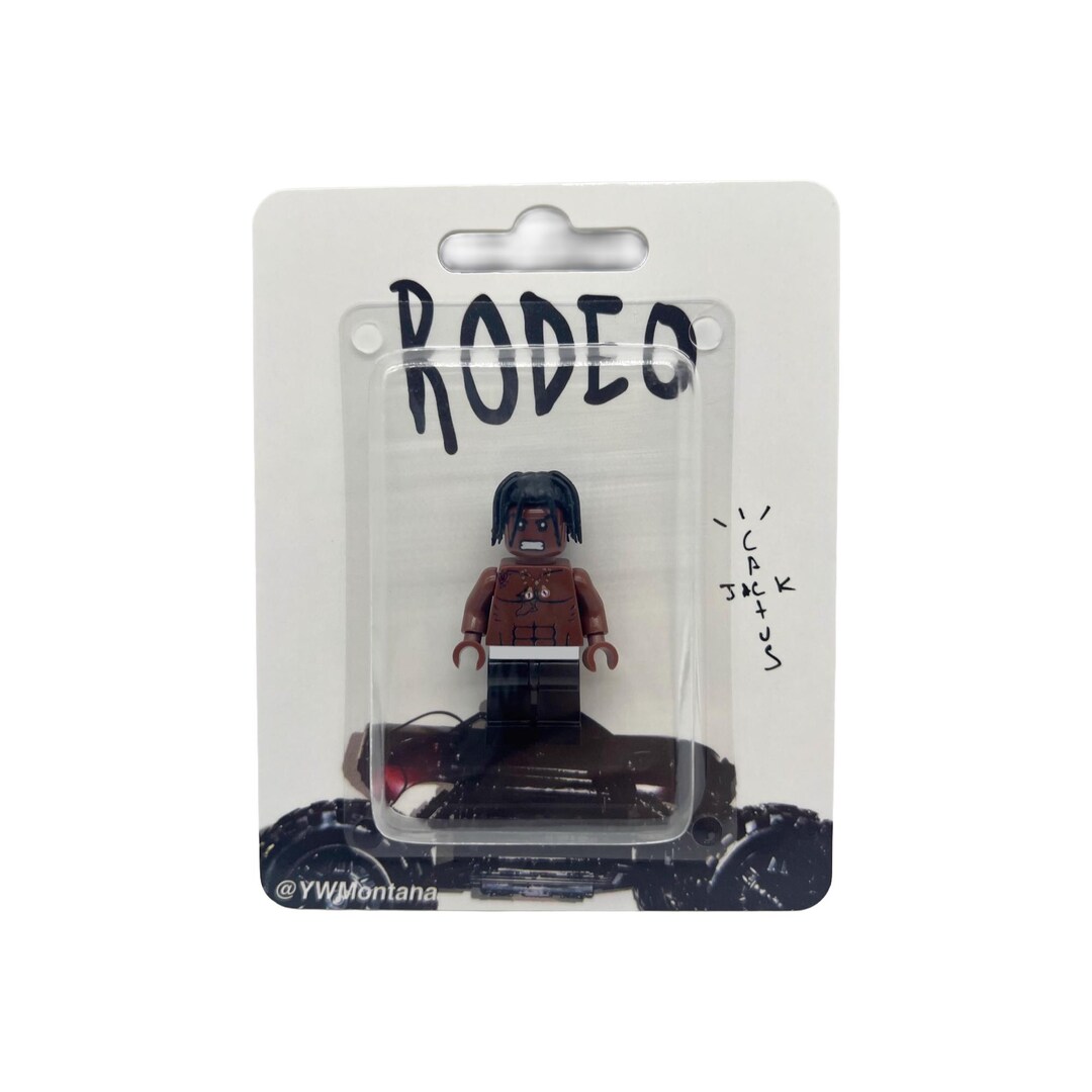 Travis Scott, Rodeo Mini Figure | Custom LEGO Figurine | Handmade Music ...