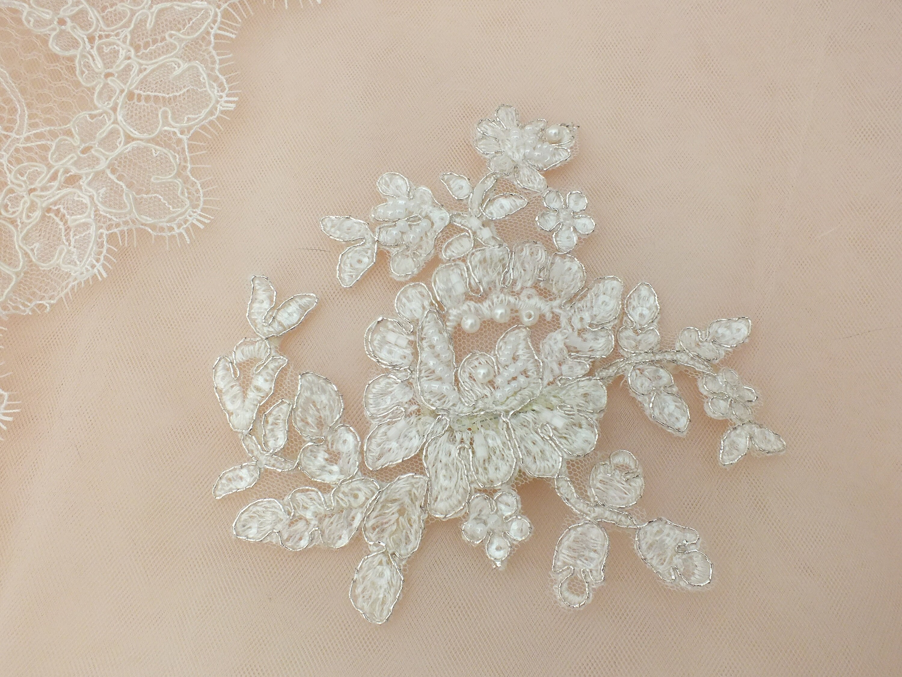 Bridal Lace Hair Comb Bridal Hairpiece Lace Headpiece - Etsy