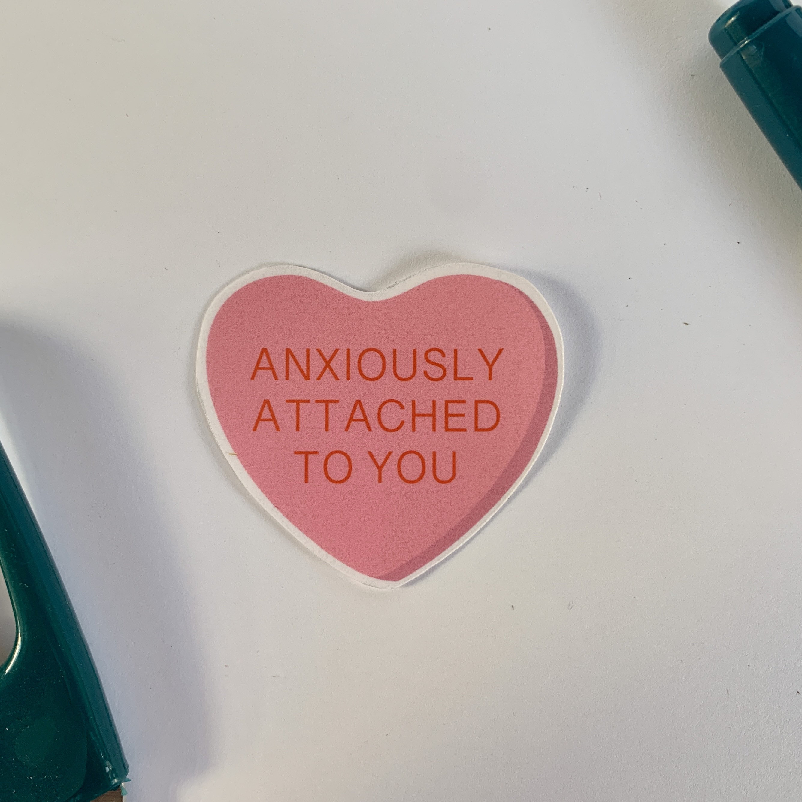 Anxious Attachment Sticker Mental Health Valentines Humor - Etsy
