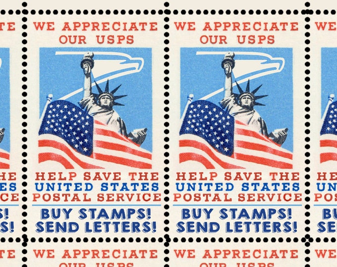 SAVE Our Postal Service #3 - Buy Stamps! - Send Letters! Artistamps ...