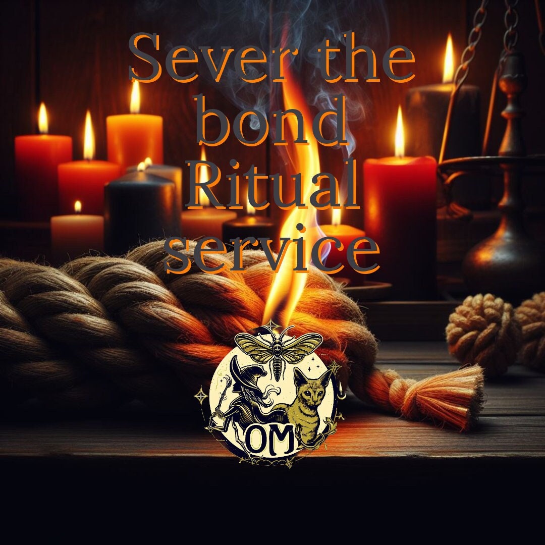 Sever a Bond Ritual Candle - Same Day Cast - Etsy